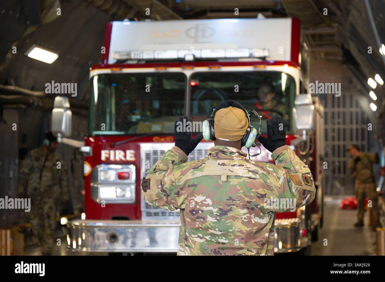 U.S. Air Force Airman Tech. Sgt. Shannon Judson, 709th Airlift Squadron ...