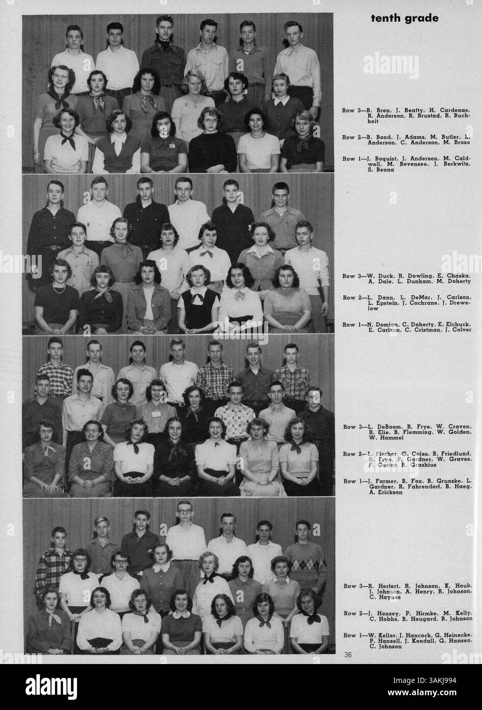 The 'Echowan 50' yearbook from St. Louis Park High School preserves the ...