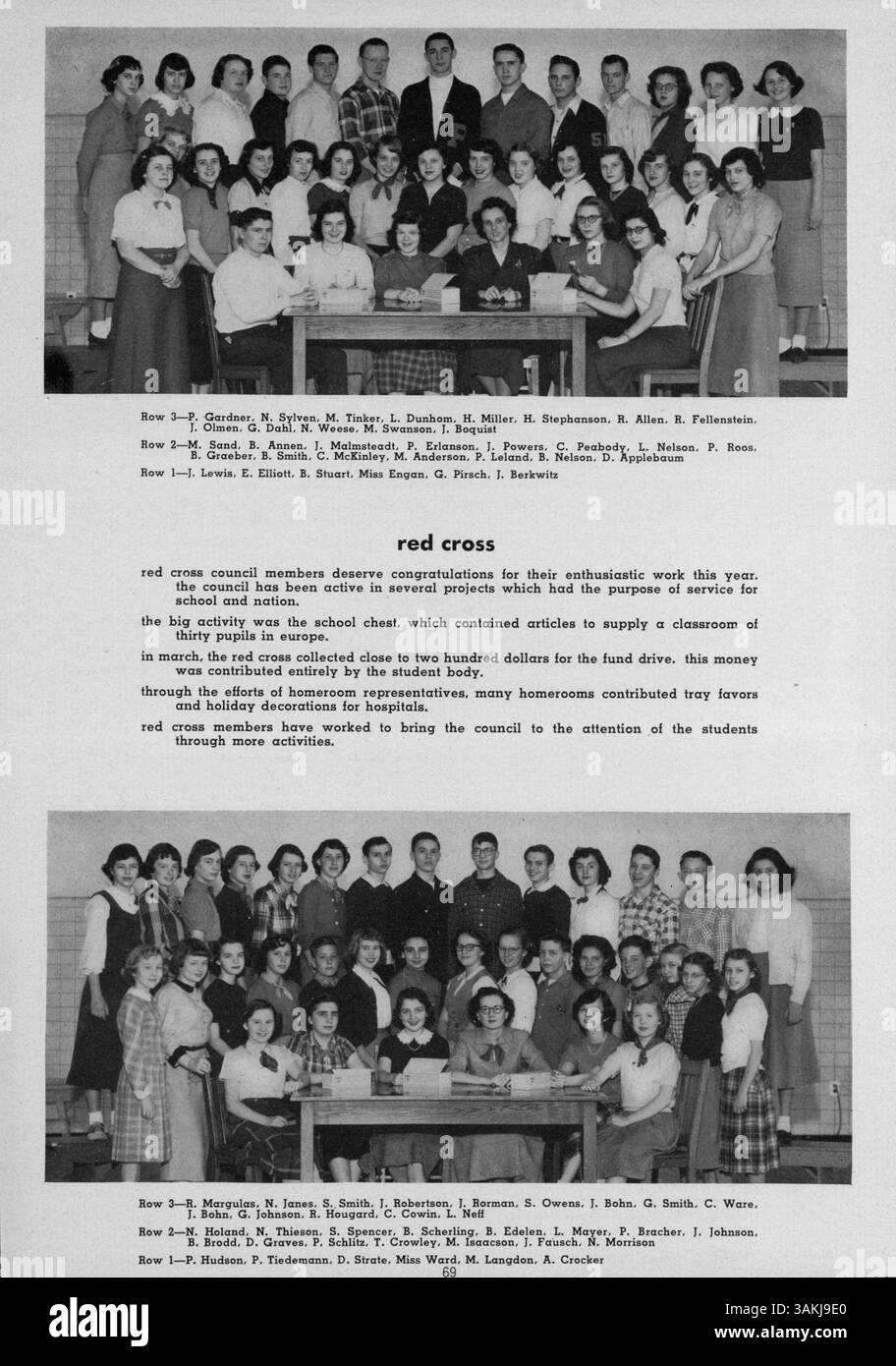 The 1950 'Echowan' yearbook from St. Louis Park High School showcases ...