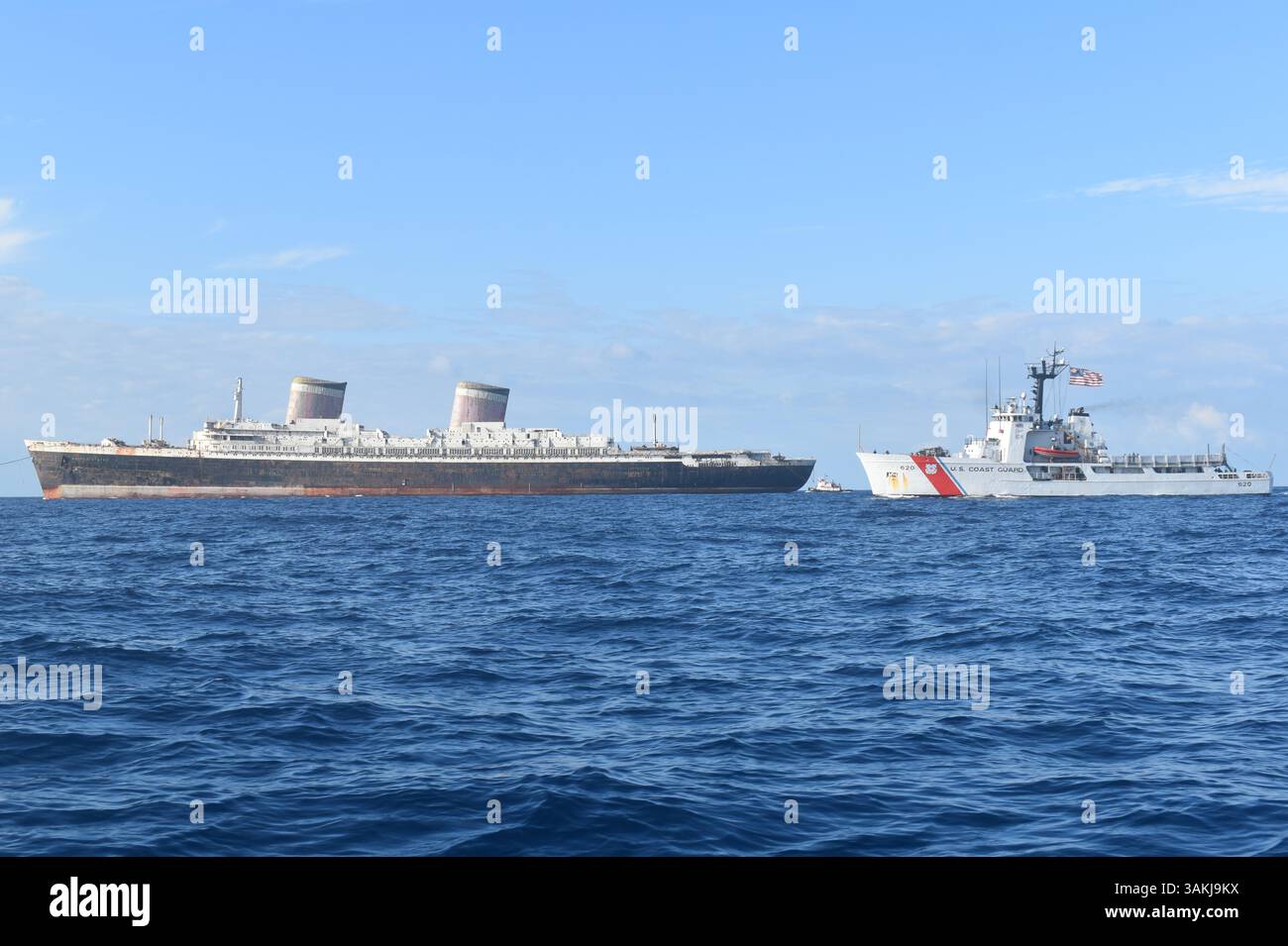 The crew of U.S. Coast Guard Cutter Resolute (WMEC 620) conducts ...