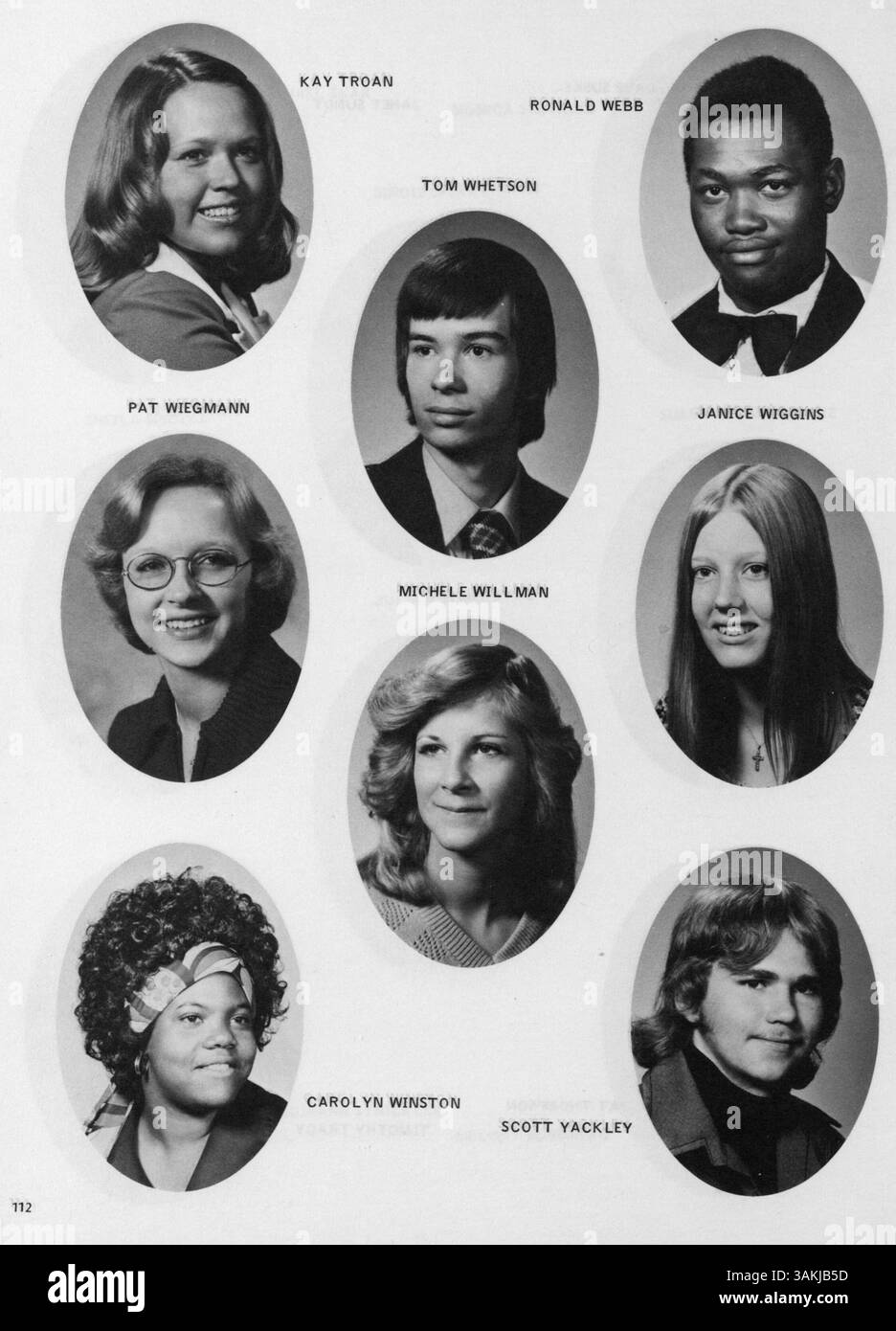 This high school yearbook from 1975 captures the essence of the 1974 ...
