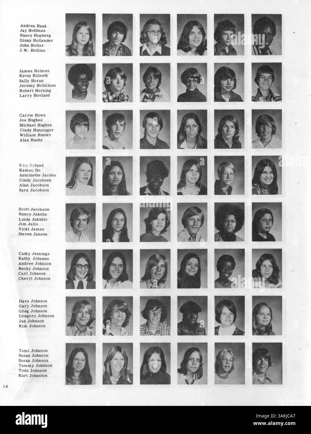 The 1975 Ramsey Jr. High Yearbook documents the experiences of the ...