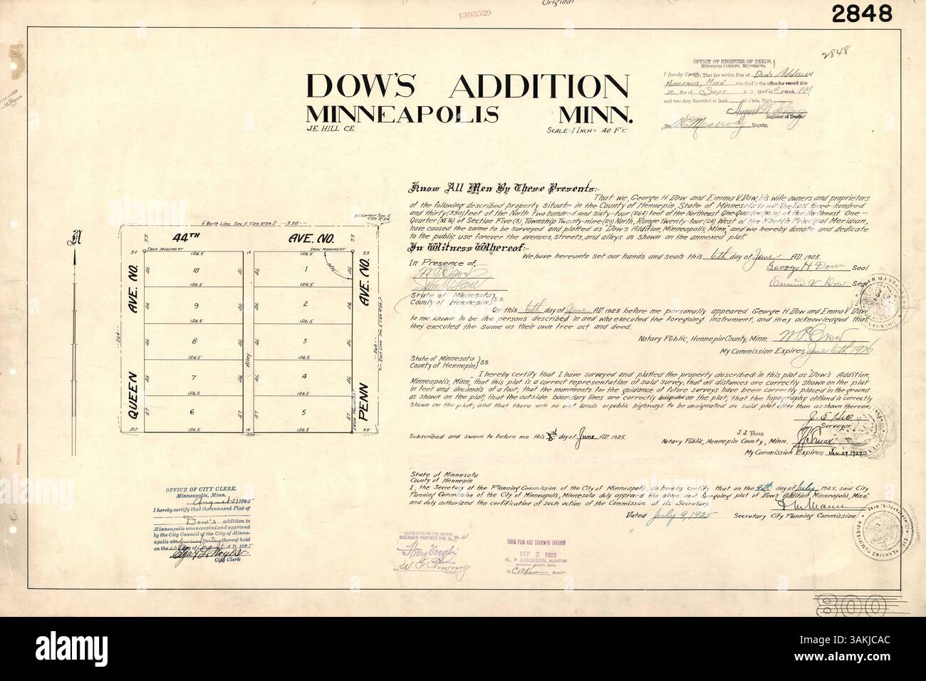 Dow's Addition is a historic district in Minneapolis, known for its ...