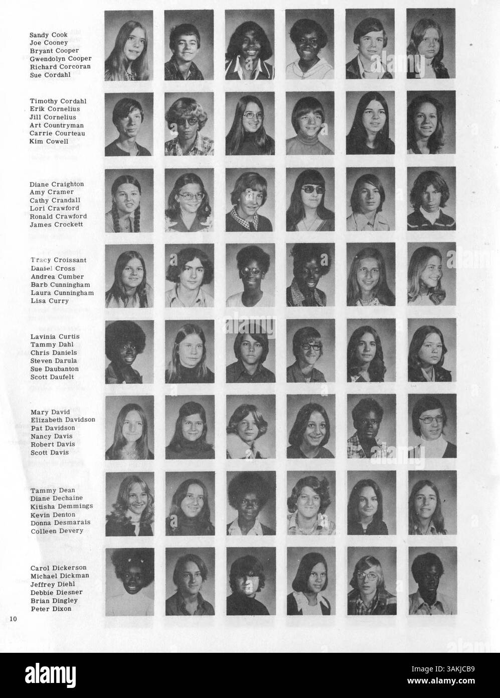 The 1975 yearbook from Ramsey Jr. High School documents the 1974-1975 ...