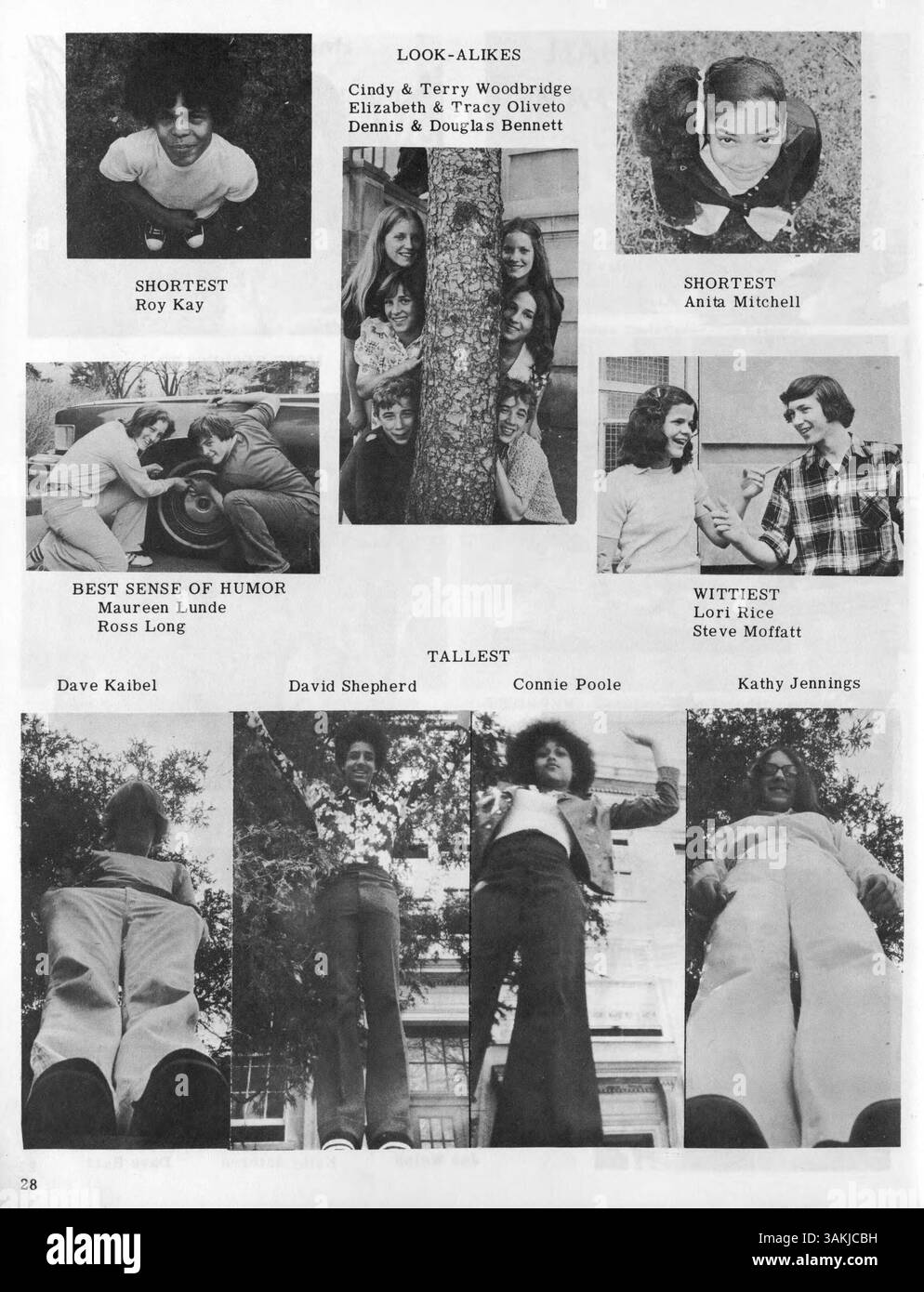 This 1975 yearbook from Ramsey Jr. High includes portraits of the ninth ...