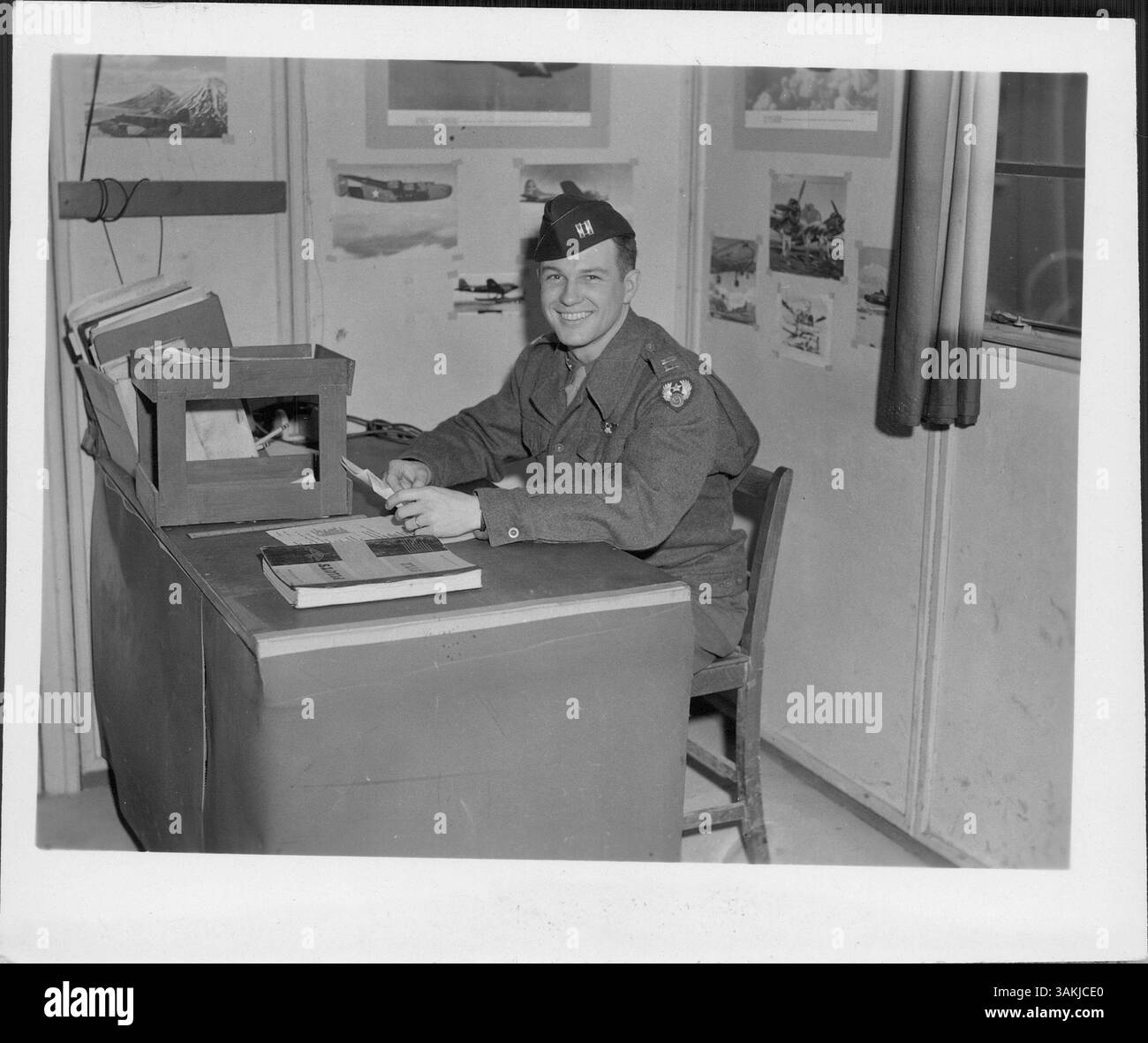 Paul C. Joyslin, a United States Army Air Forces airman, is pictured in ...