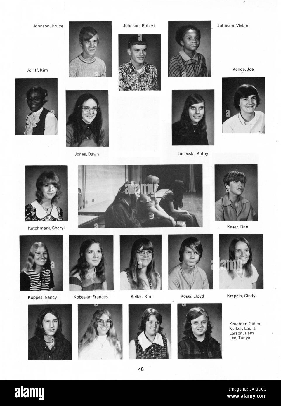 This high school annual, Tradewind 73, captures the students, teachers ...