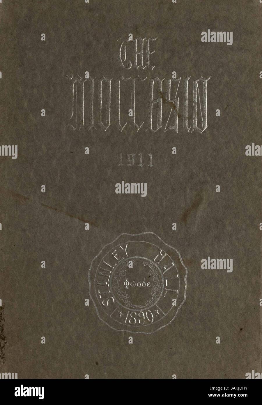 The 1911 Stanley Hall Yearbook, titled The Moccasin, documents the ...