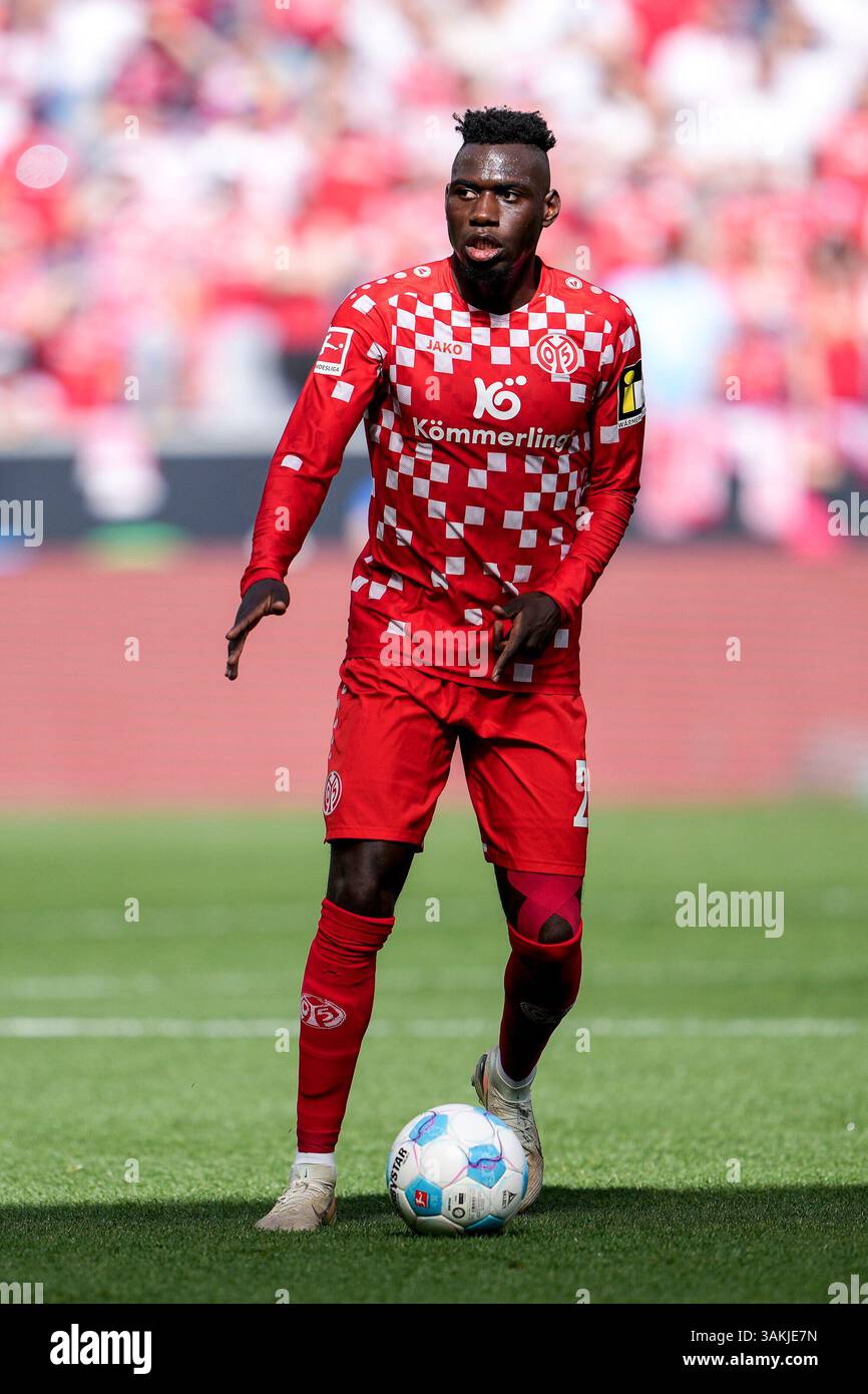 Sinsheim, Deutschland. 12th Apr, 2025. Danny da Costa (M05, 21), am ...