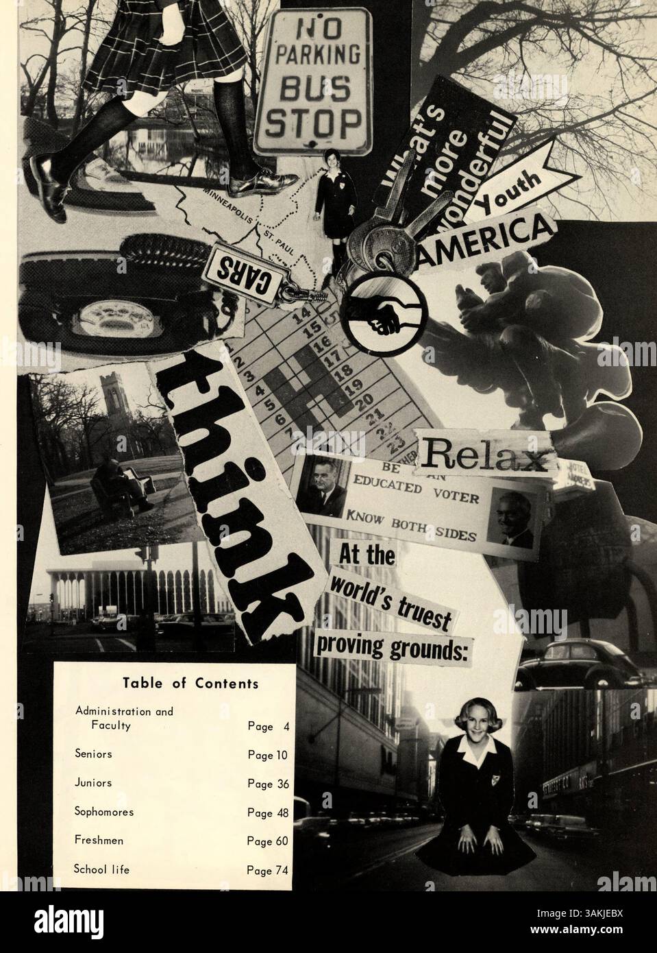 The 1965 St. Margaret's Academy Yearbook, Dayesye, documents the ...