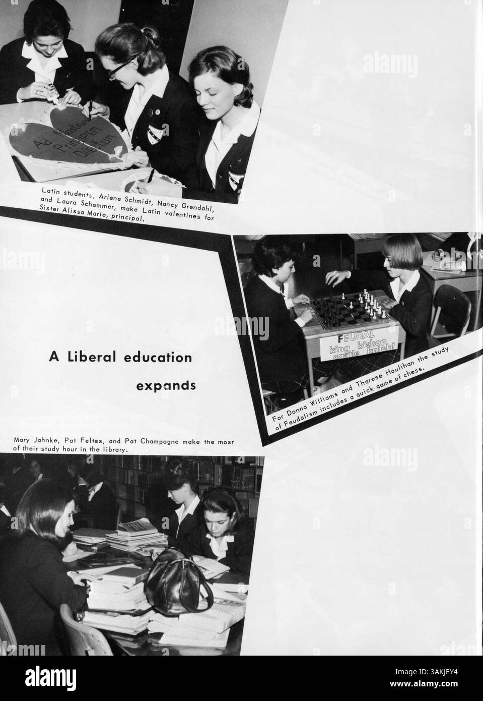 Dayesye 1965 captures students, faculty, clubs, athletics, and school ...