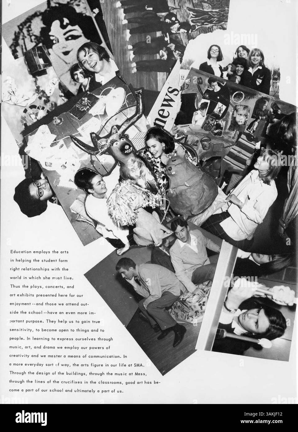The 1965 'Dayesye' yearbook from St. Margaret's Academy preserves ...