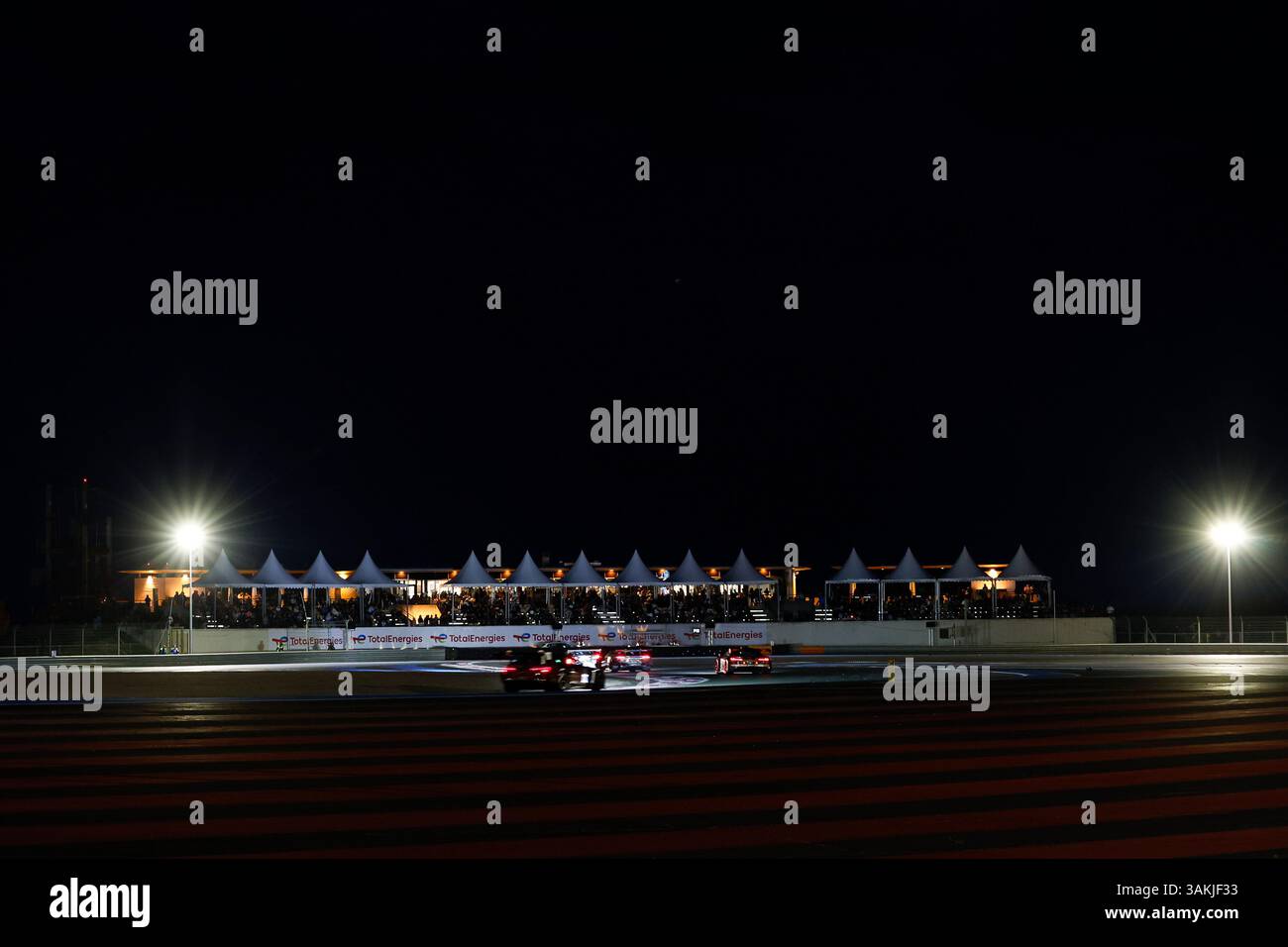 Illustration Total Energies, action, during the 6 Hours of Paul Ricard ...