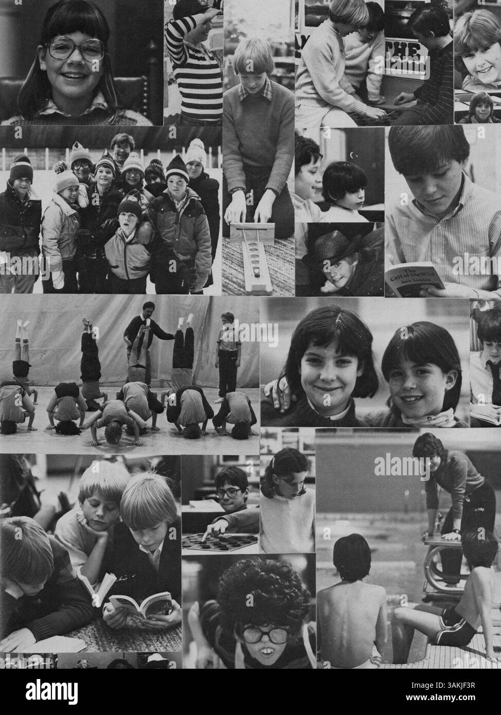 The Blake Lower School Yearbook 1983, Memory Book, showcases students ...