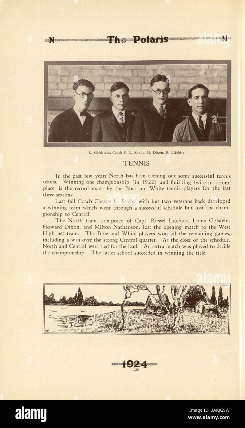 This edition of the 1924 Polaris yearbook from North High School ...