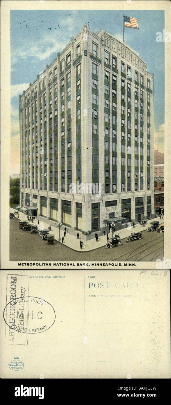 The Metropolitan National Bank building in Minneapolis is a historic ...