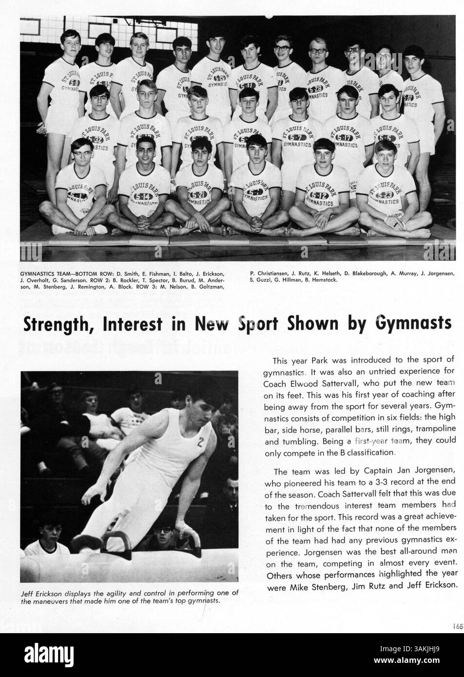 The 1966 'Echowan' yearbook from St. Louis Park High School captures ...