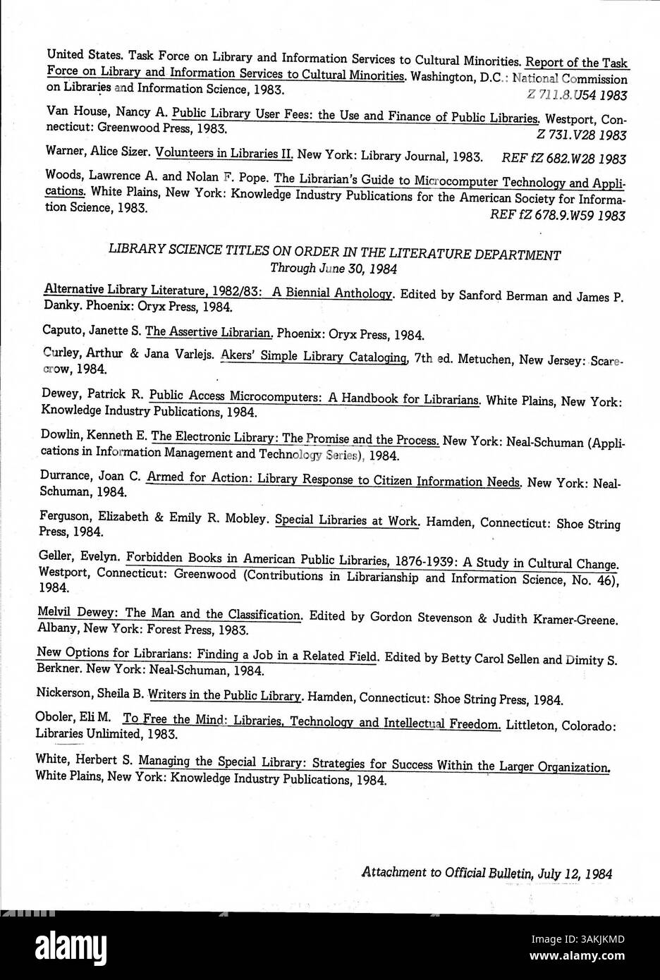 The Minneapolis Public Library Official Bulletin 1984 is a weekly ...