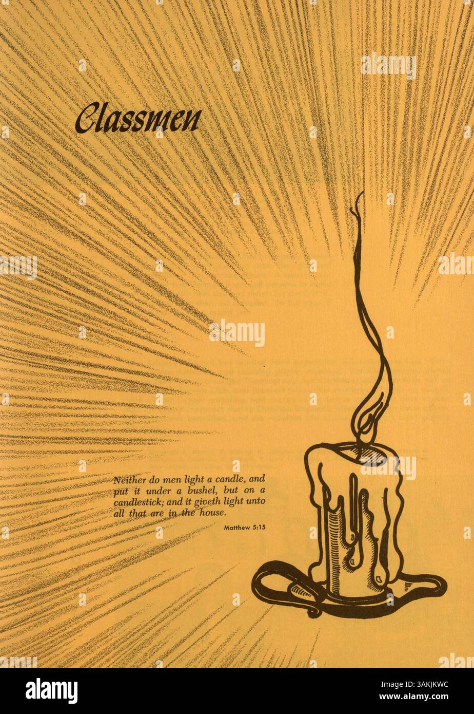 The 1951 Antler yearbook from Minnehaha Academy features students ...