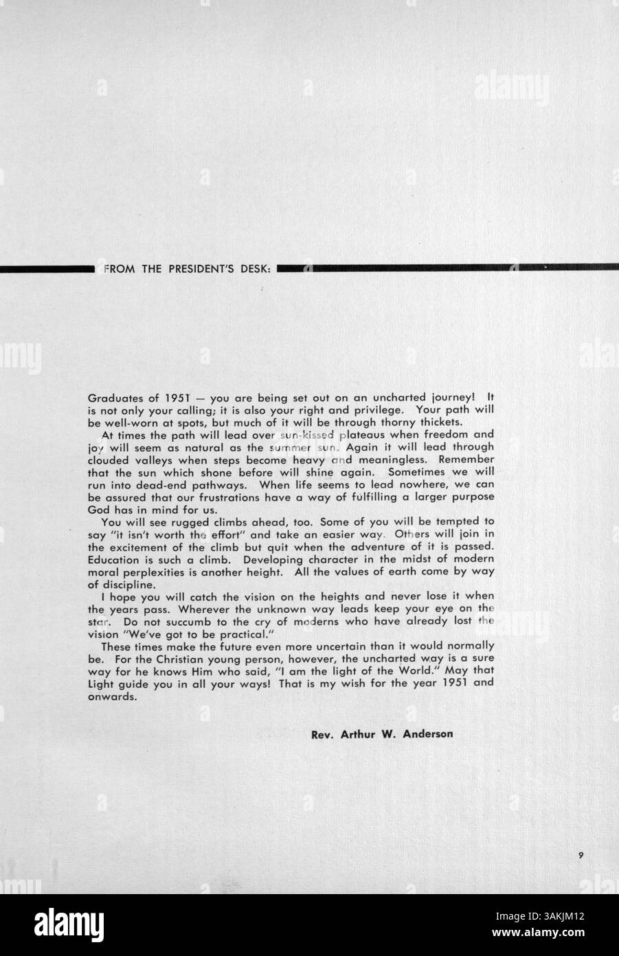 Minnehaha Academy’s 1951 yearbook, 'The Antler', highlights the 1950 ...
