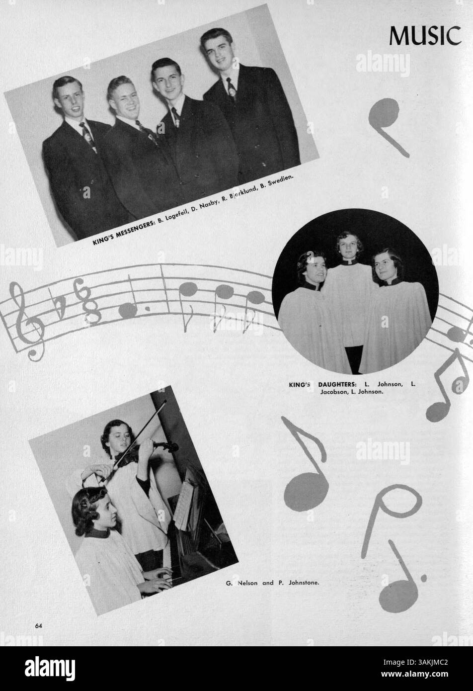 The 1951 Antler yearbook captures the essence of Minnehaha Academy’s ...