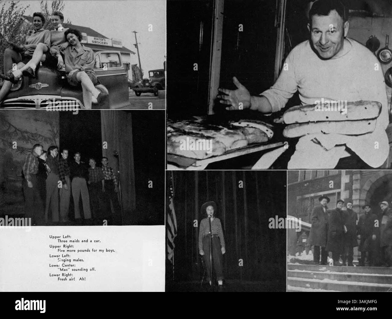 The 1944 'Pioneer' yearbook captures the essence of Central High’s 1943 ...