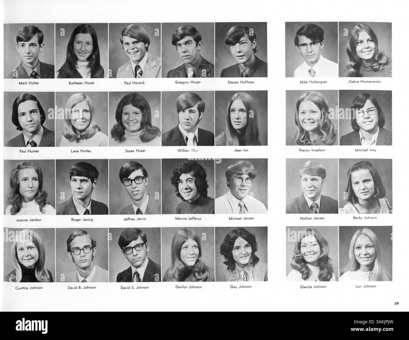This 1972 high school yearbook Cut Out Stock Images & Pictures - Alamy