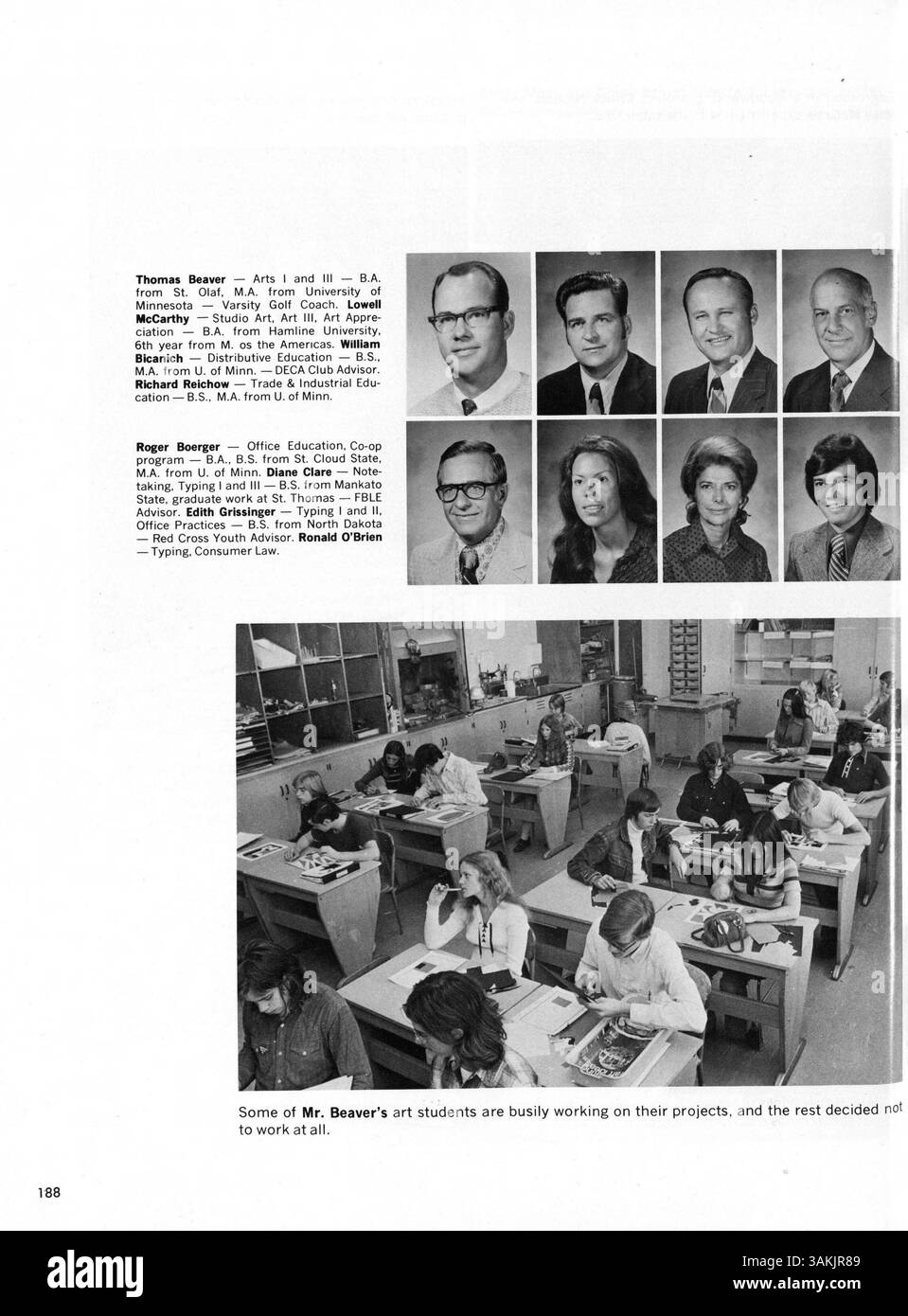The Edina East High Yearbook of 1973 highlights the school’s ...