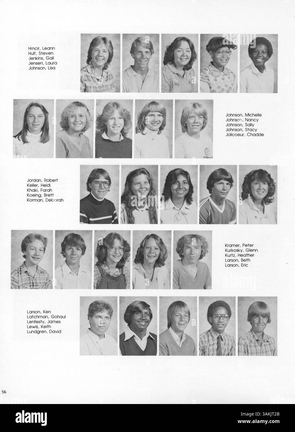 The 1982 'Eighty Two Centralian' yearbook features student portraits ...