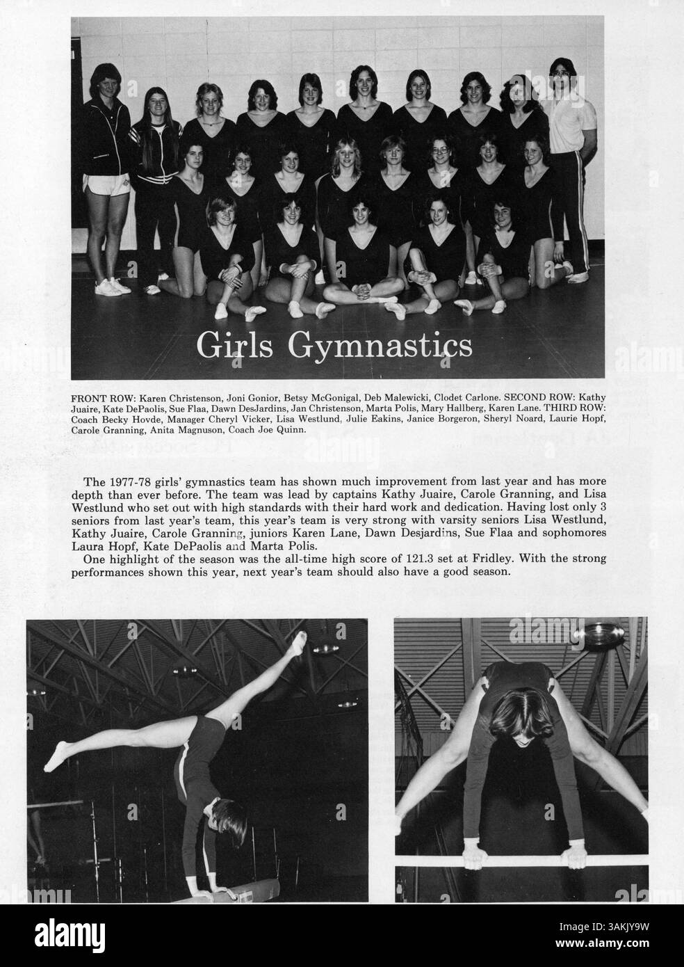 This high school yearbook from Park Center High School features documentation of the 1977-1978 ...