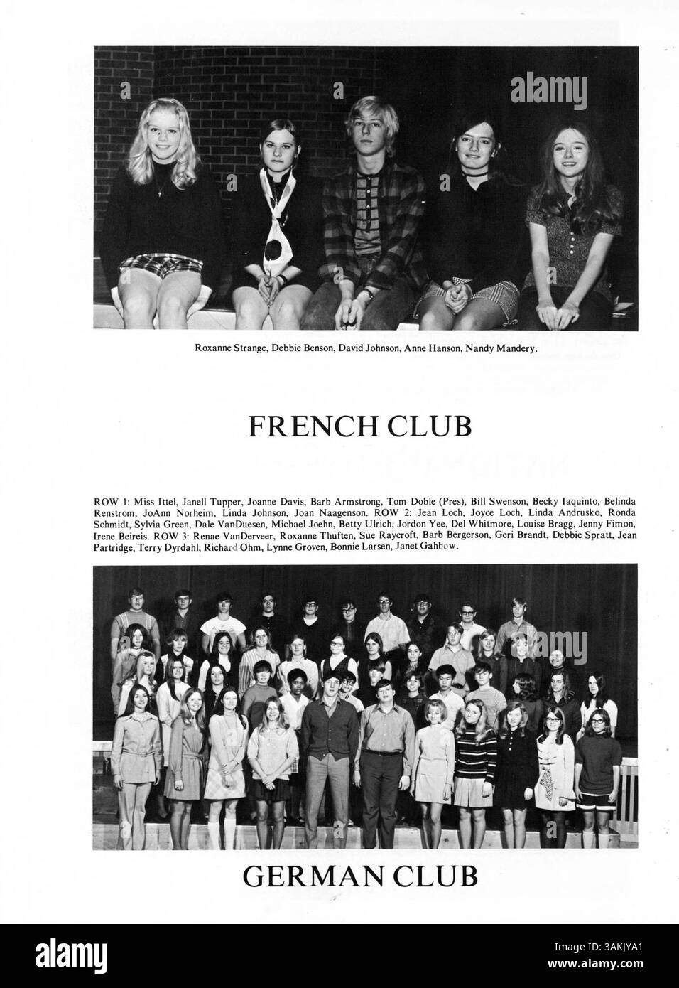 The 'Tiger' 1971 South High Yearbook details the significant events of ...