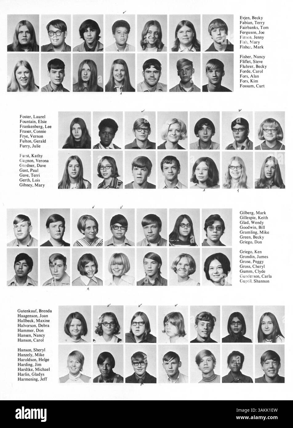 The South High School yearbook of 1971 documents the memorable moments ...