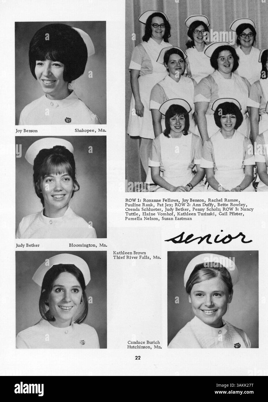 The Hennepin General Hospital School of Nursing Yearbook, Lamp '73 ...