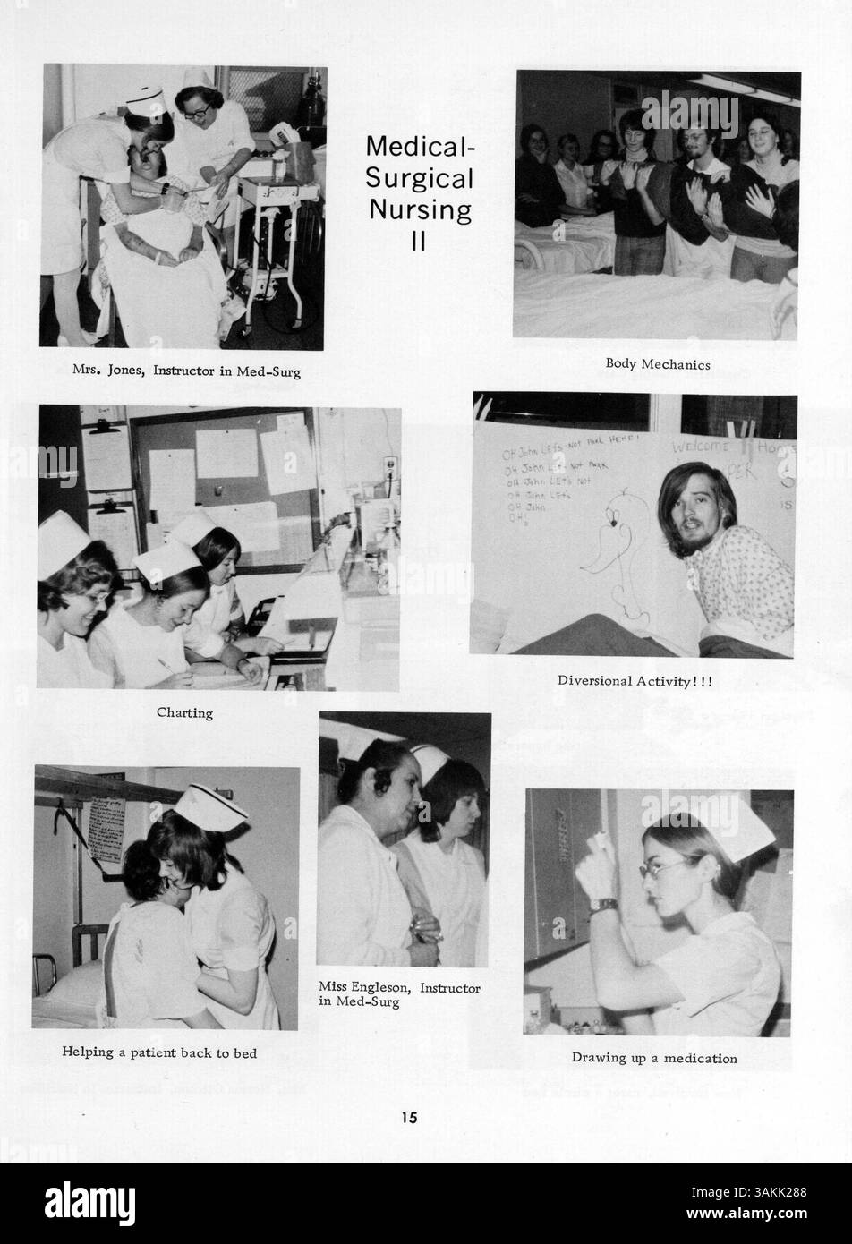 The 1973 'Lamp' yearbook from Hennepin General Hospital School of ...