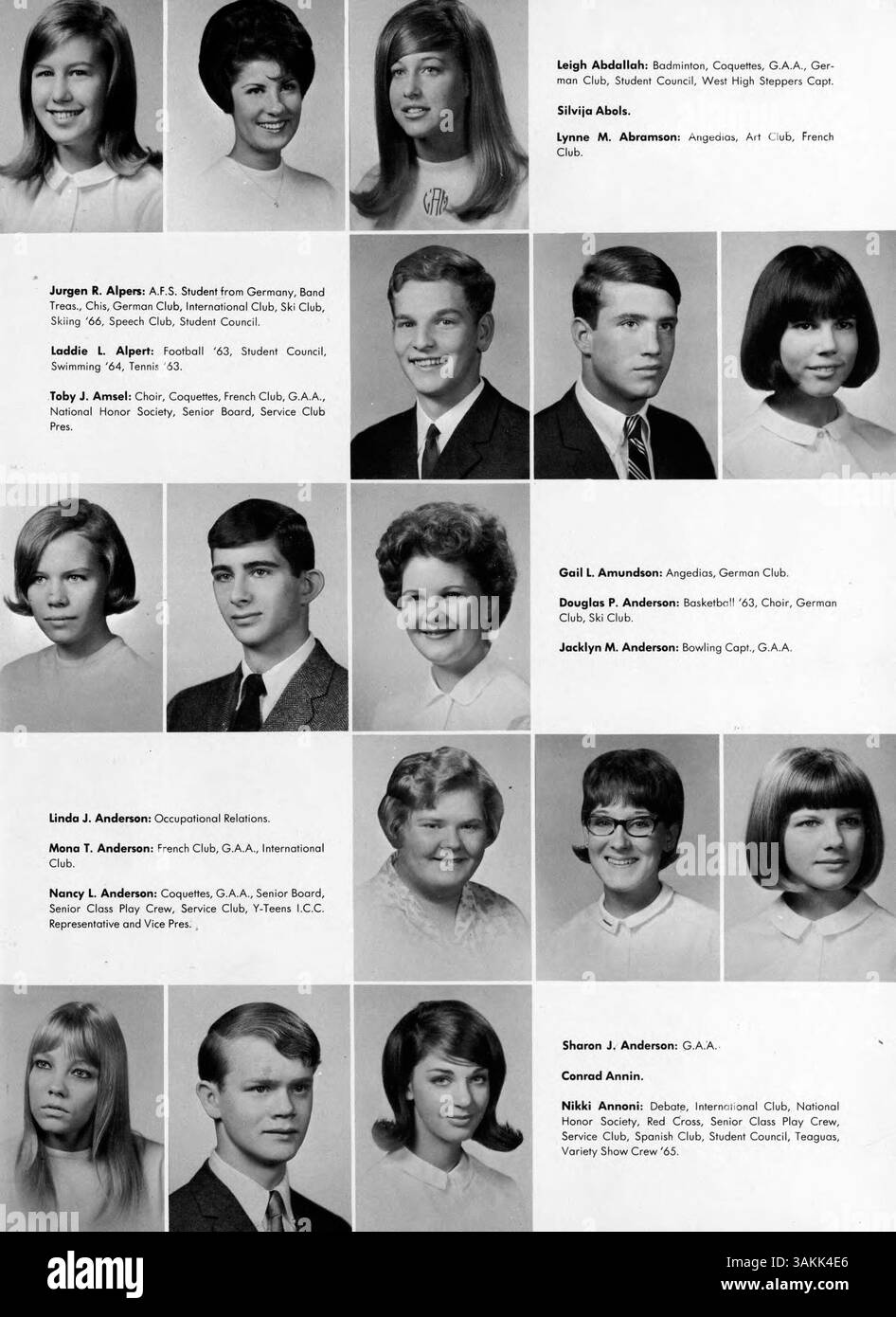 The 1966 West High Yearbook, Hesperian, highlights significant events ...