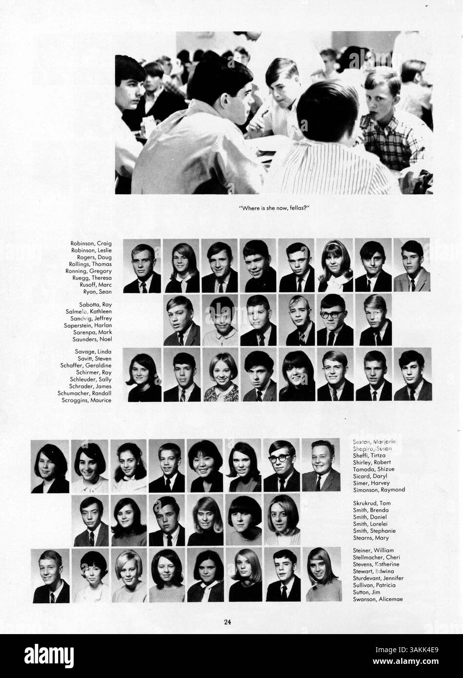 The 1966 West High Yearbook, Hesperian, documents key figures, events ...