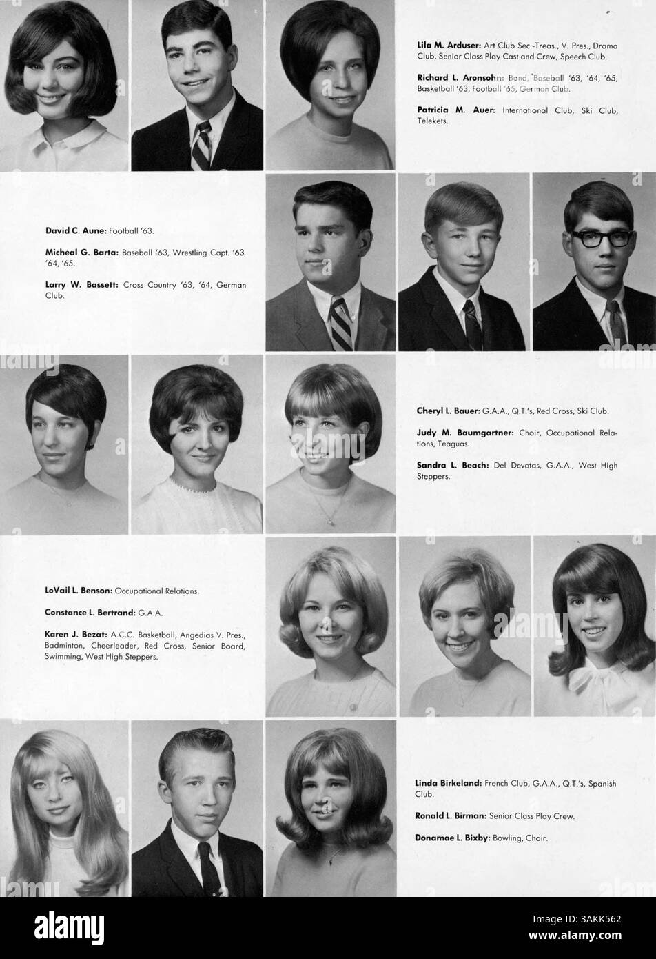 The 1966 West High Yearbook, titled 'Hesperian,' documents the students ...