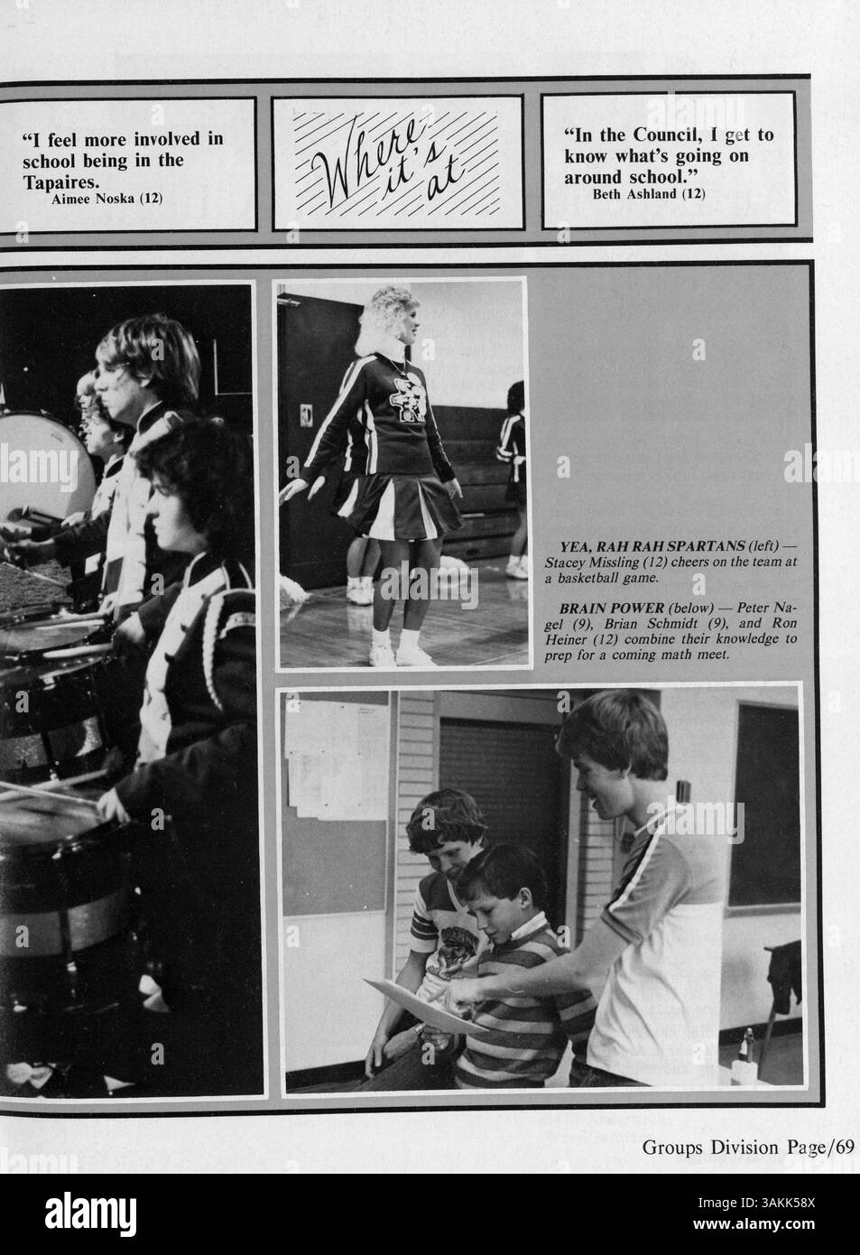 This 1986 'Aurean' yearbook from Richfield High School captures the key ...