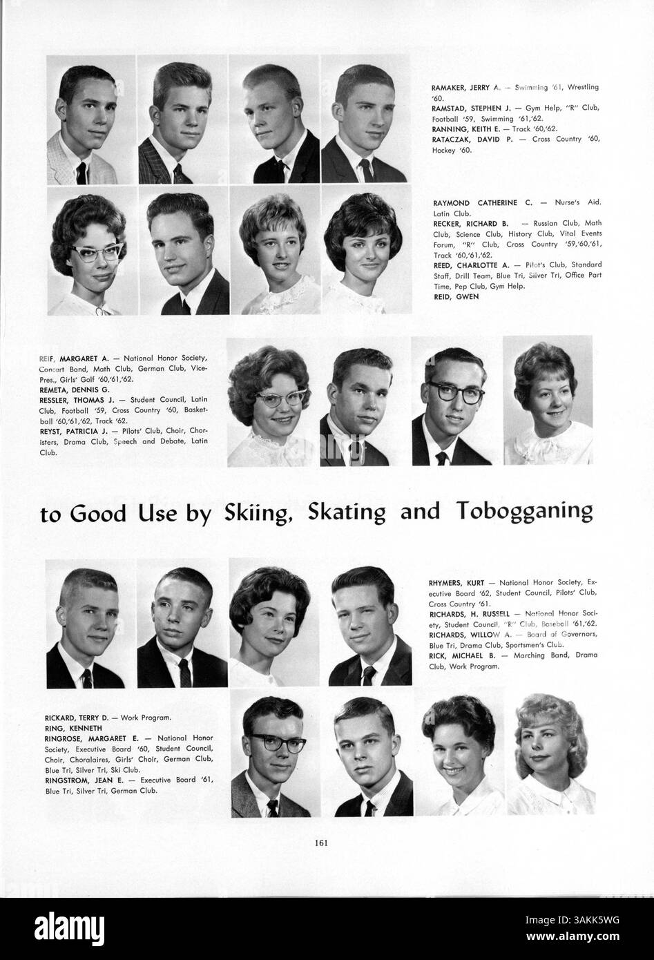 The 1962 Sagamore Yearbook from Roosevelt High School chronicles the ...