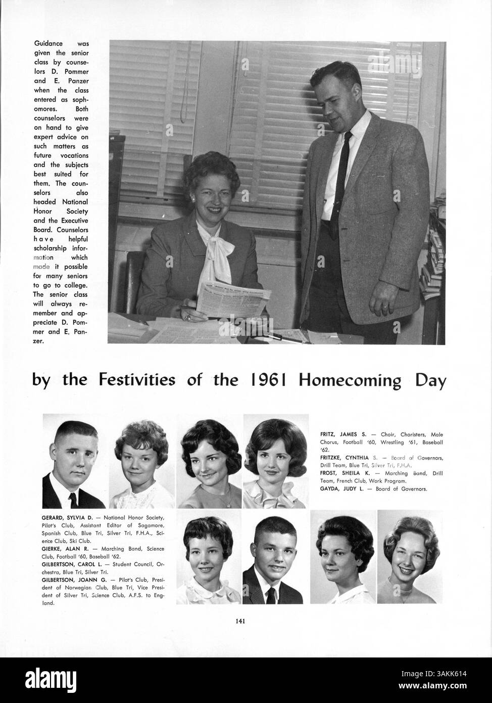 This yearbook from 1962 covers student life, athletics, clubs, and ...