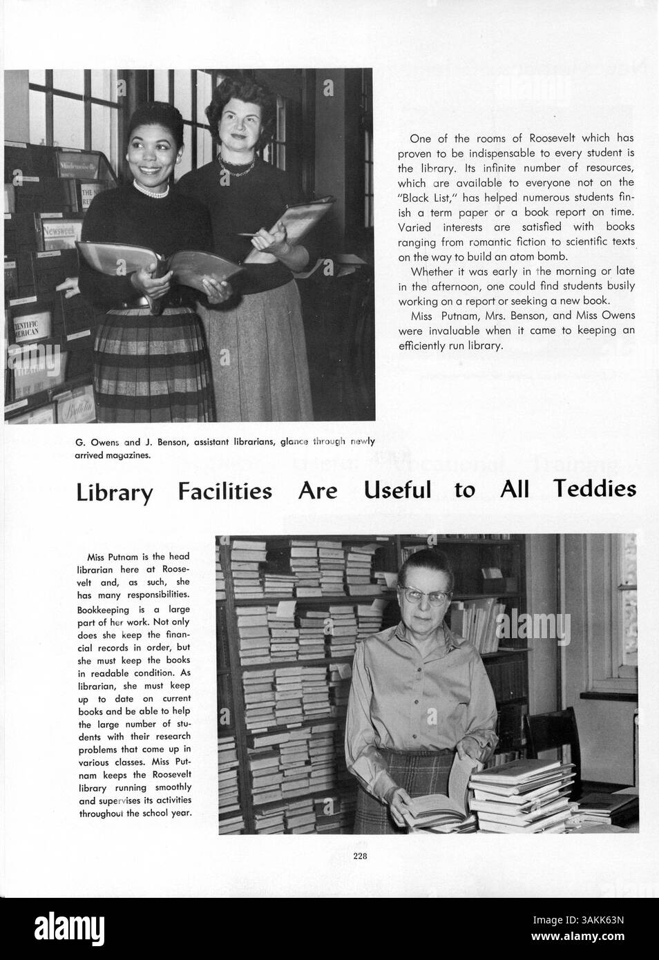 The 1962 Roosevelt Yearbook captures highlights of the school year ...