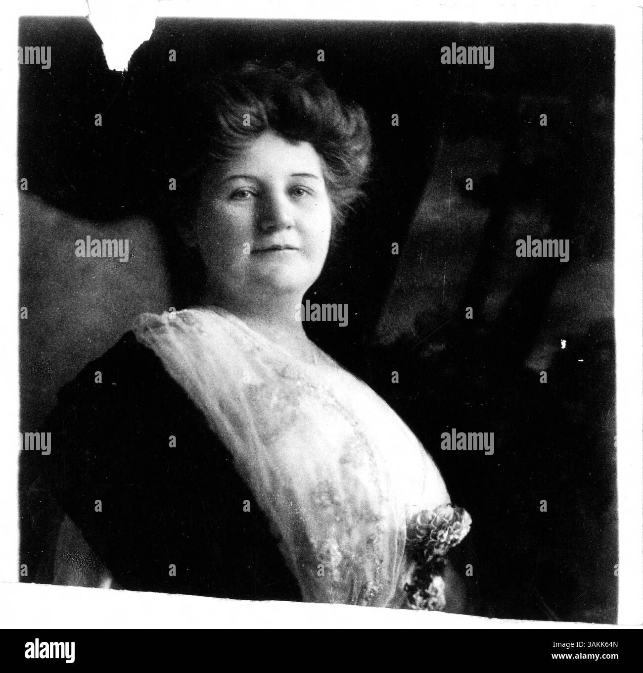 This photograph features Kate Lancaster, the wife of Judge William ...