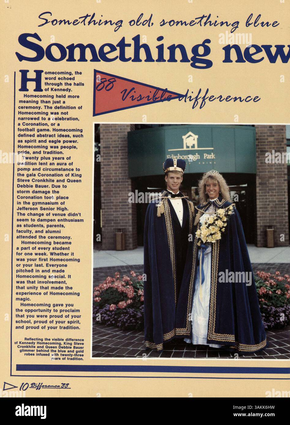The 1988 Kennedy High Yearbook captures highlights of the 1987-1988 ...