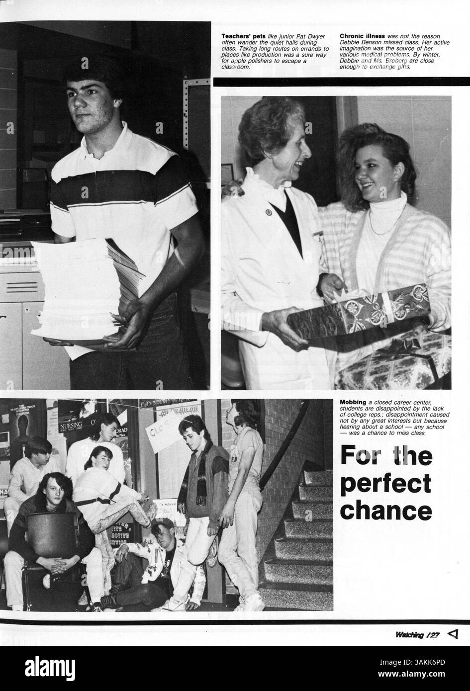 The 1987-1988 yearbook from Kennedy High School highlights the students ...