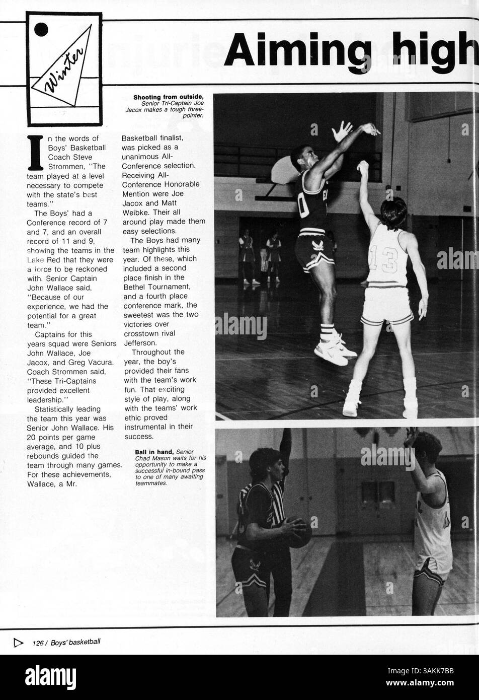 The 1988 edition of 'Profiles '88' from Kennedy High School highlights ...