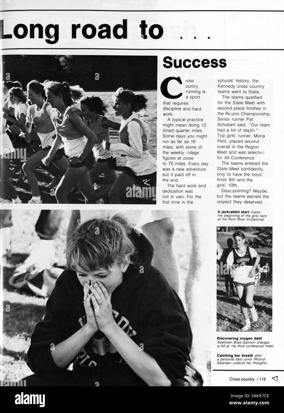 The 1988 Kennedy High Yearbook captures important moments from the 1987 ...