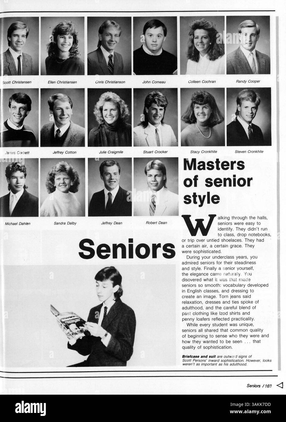 The 1988 Kennedy High Yearbook documents student life, teachers, clubs ...