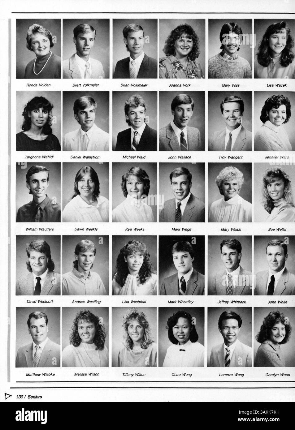 Kennedy High School's 1988 yearbook, 'Profiles '88: Visible Difference,' documents the school's ...
