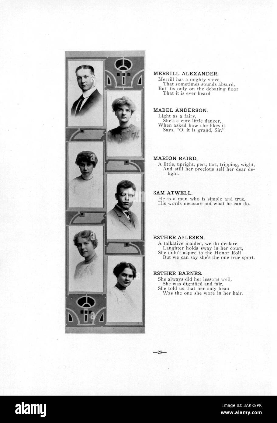 This yearbook from Central High School, published in 1912, captures the ...