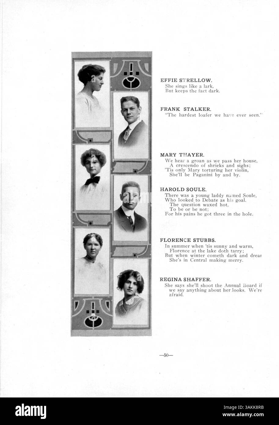 This 1912 yearbook from Central High School documents the events ...